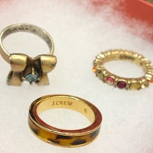 J. Crew | Jewelry | Jcrew Rings Size 6 | Poshmark